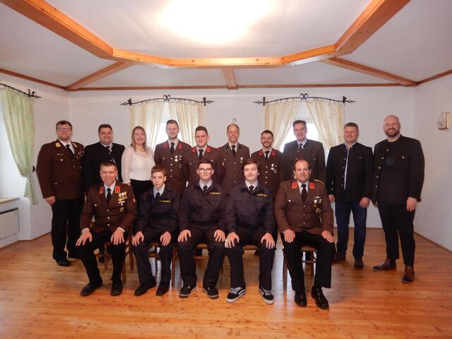Alle Jahre wieder: Mitgliederversammlung der Feuerwehr Windhag - Amstetten