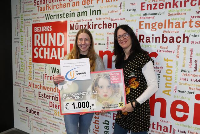 BezirksRundSchau-Christkind: Landjugend Rainbach spendet für Familie ...