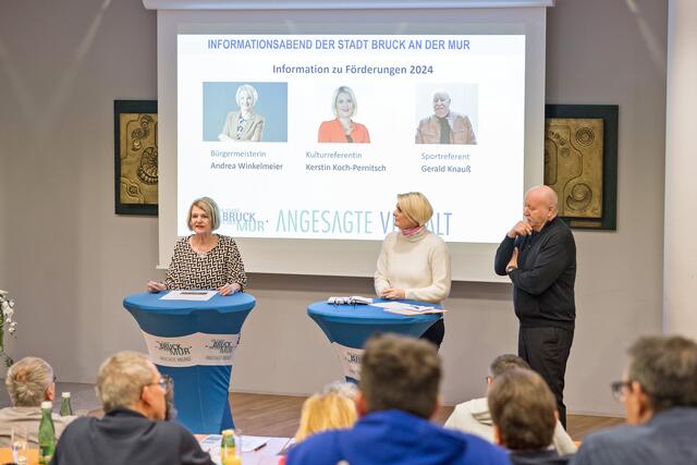 Informationsabend in Bruck: Sechzig Vertreter beim Vereinsstammtisch ...