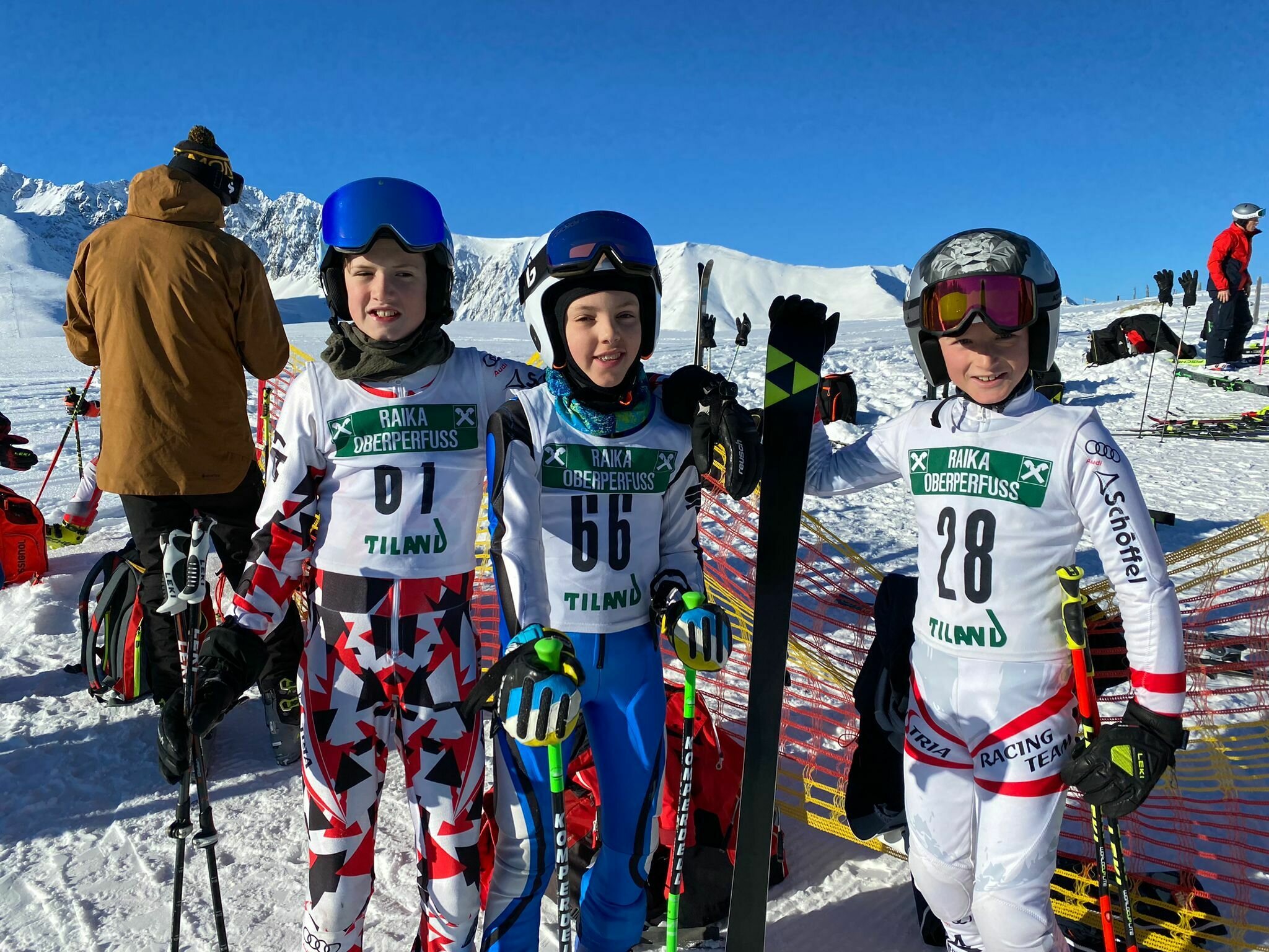 SKITRI Zirl mit 3 Athleten beim Bezirkscup am Rangger Köpfl - Telfs