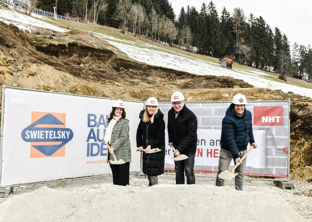 Spatenstich: NEUE HEIMAT TIROL startet in Oberperfuss die Bausaison ...
