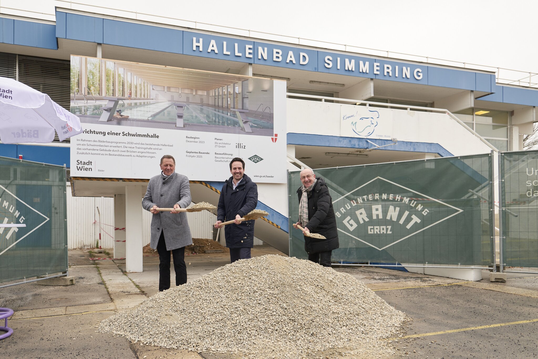 Bäderbauprogramm 2030: Hallenbad Simmering erhält neue Schwimmhalle ...