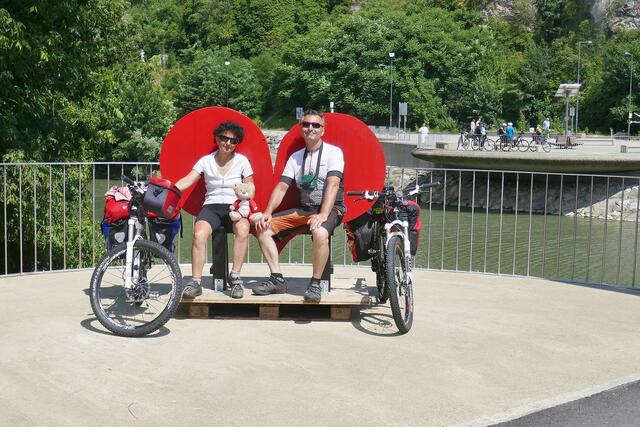 Radtour von Ingrid und Erich Fasching: Am Fahrradsattel durch ...