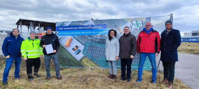 25.01.2024: Umbau des Wertstoffzentrums Ziersdorf: Der Abfallverband ...