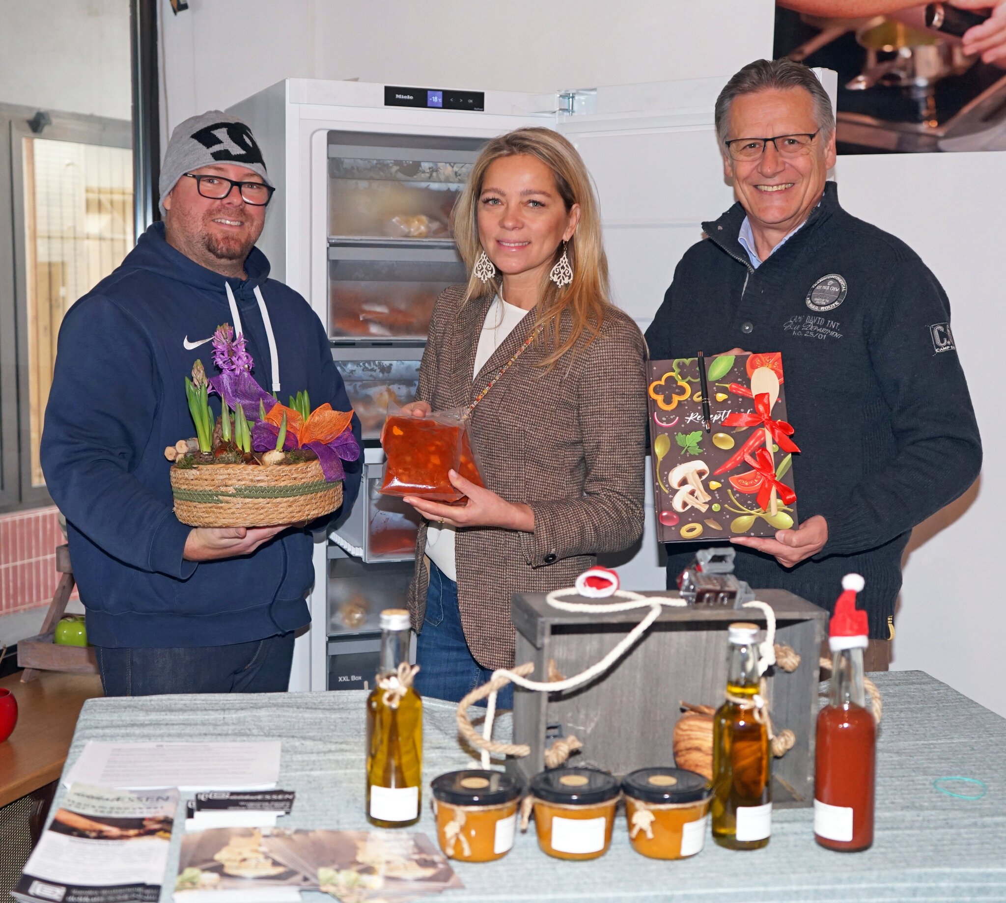 Für Feinschmecker: Sandro Grutschnig sorgt für kulinarische Abwechslung ...