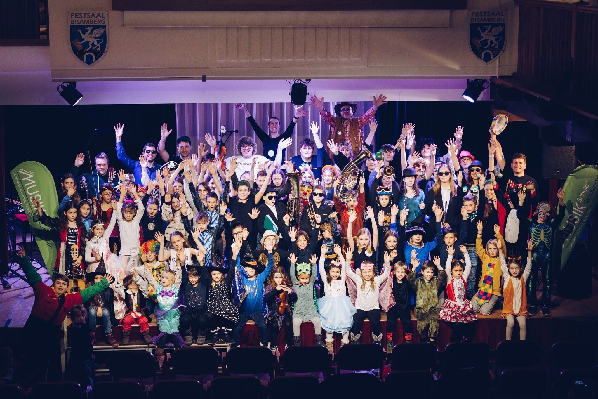Konzert in Bisamberg: Über 100 Schüler blasen Fasching den Marsch ...