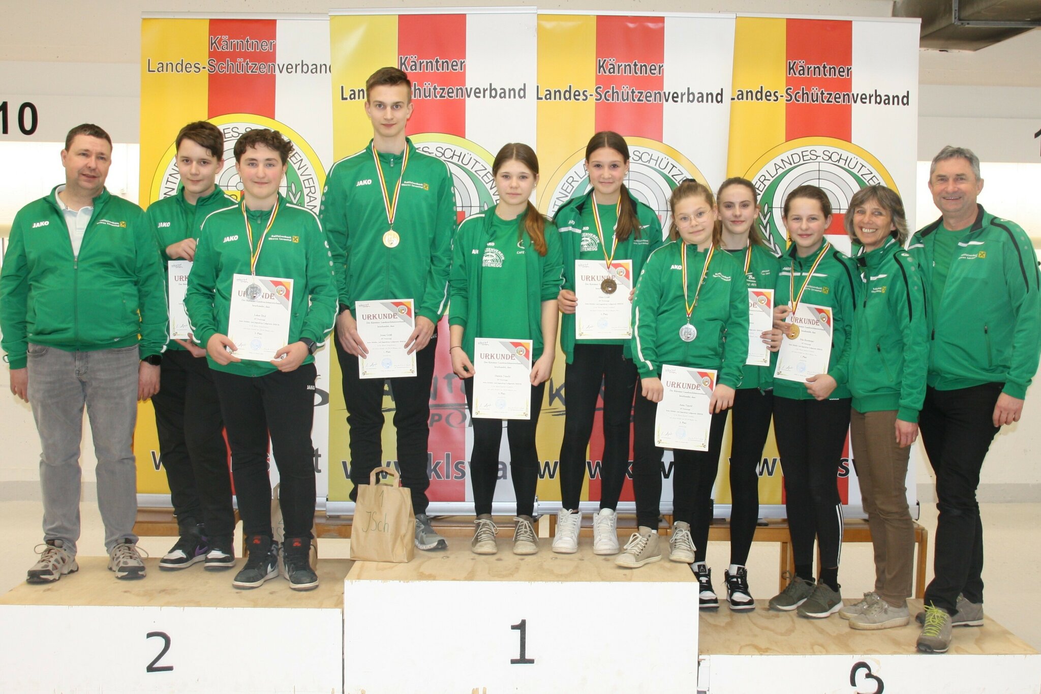 Schützenverein Preitenegg: Sechs Medaillen beim Schüler- und Jugendcup - Lavanttal