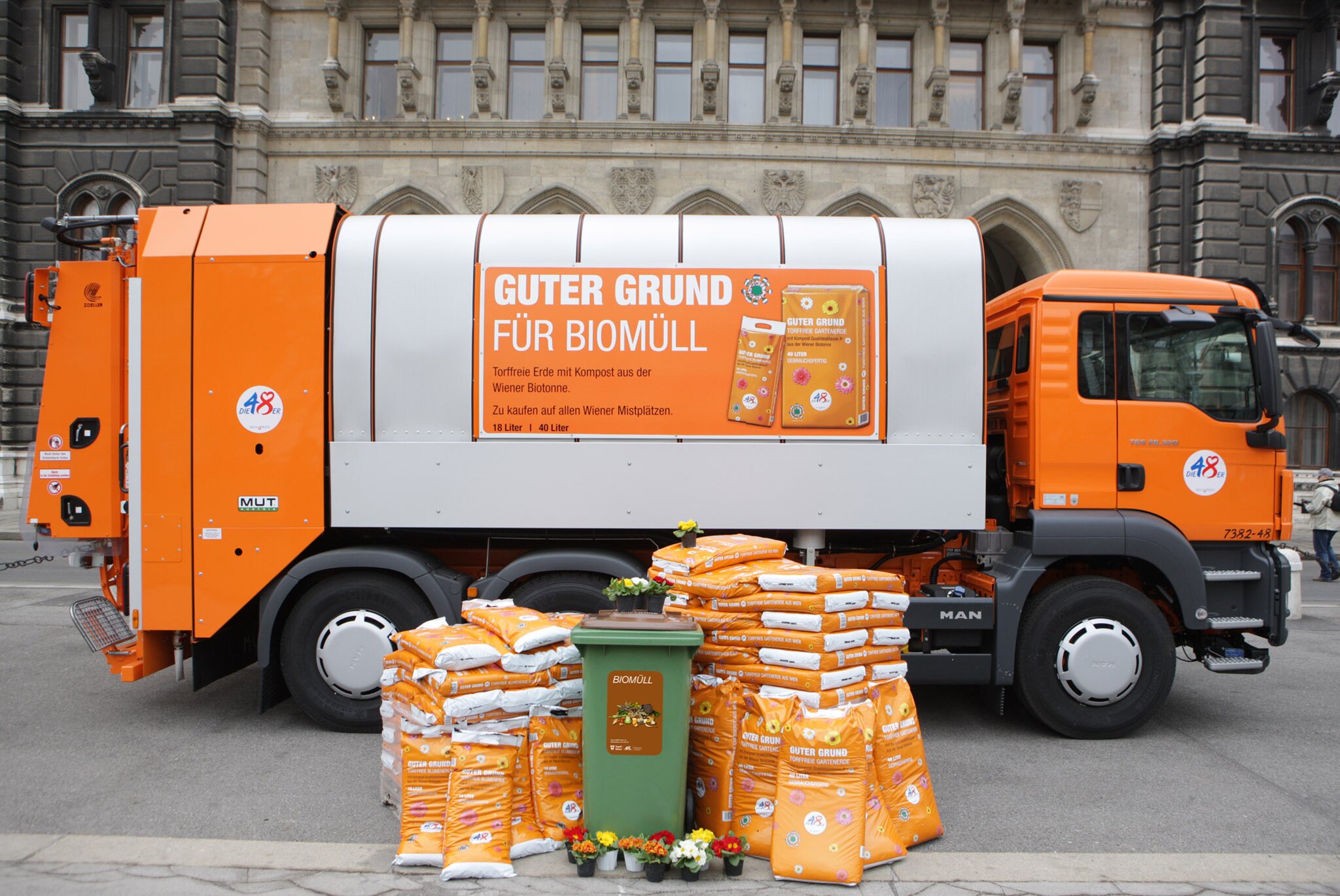 Zu Saisonbeginn: Die 48er haben einen "Guten Grund" zum Garteln in Wien ...