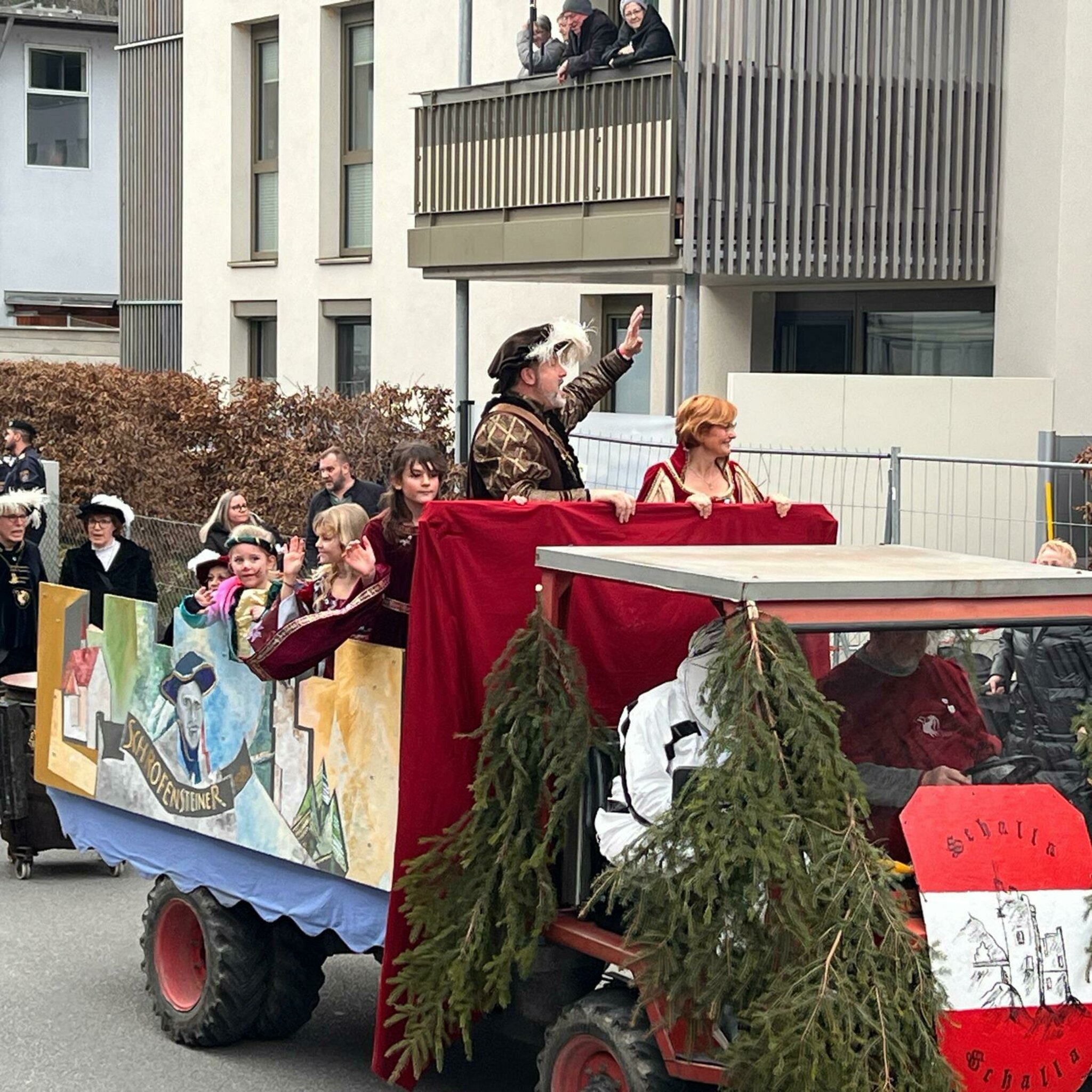 Fasnachtszeit: "Schalla Schalla" hieß es nun endlich wieder in Perjen ...