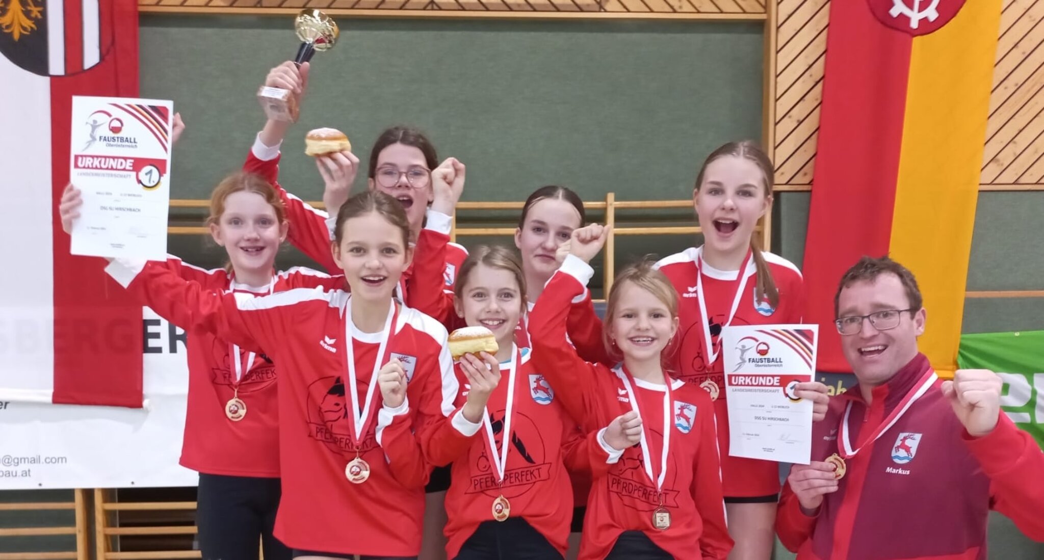 Faustball: Mädchen der Union Hirschbach sind Nummer 1 in OÖ - Freistadt