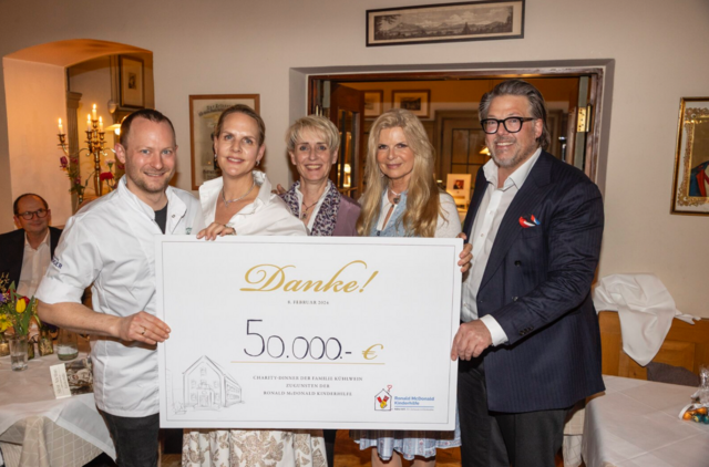 Rouladen-Essen für den guten Zweck:: Charity-Dinner zugunsten der ...
