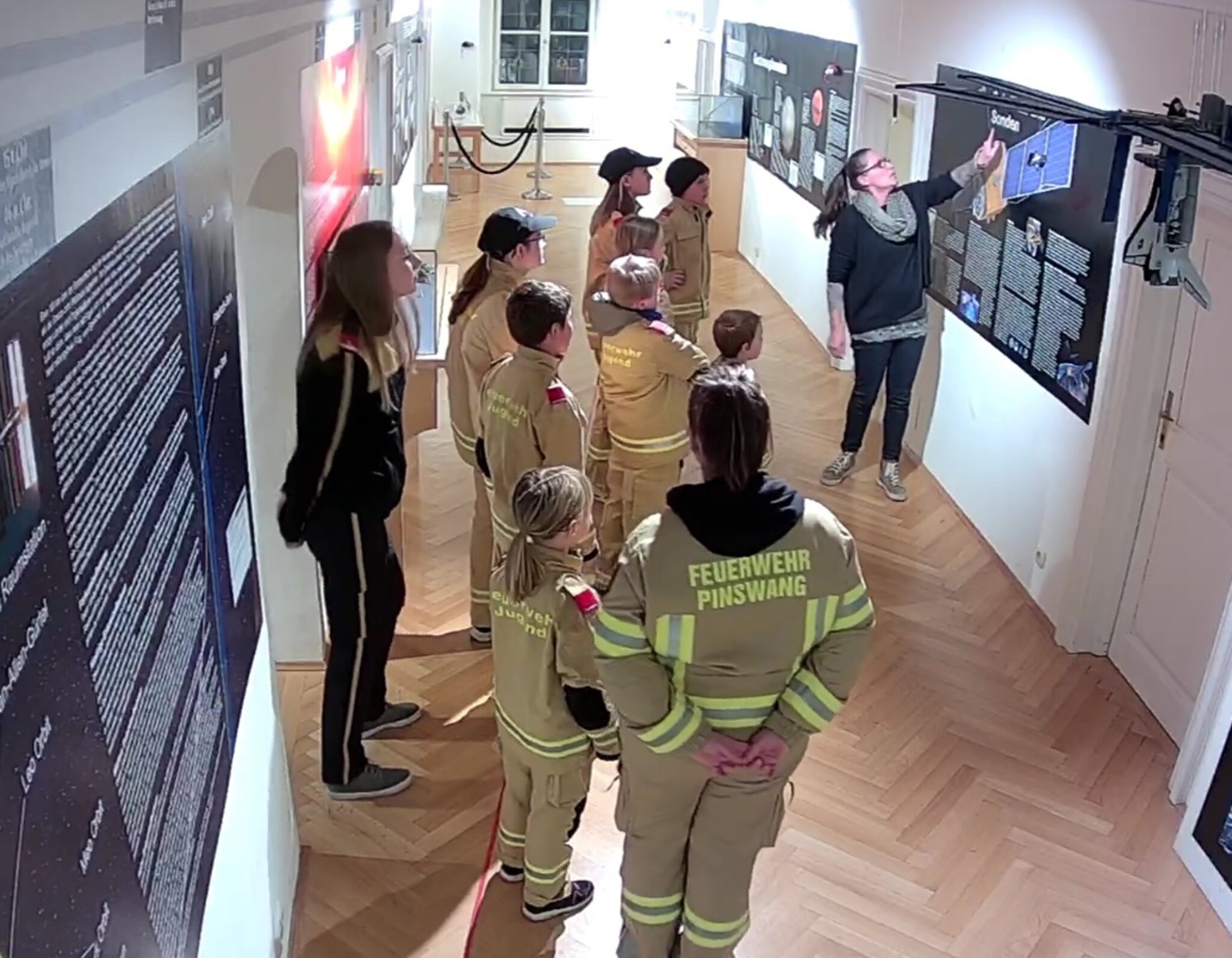 Feuerwehrjugend zu Besuch im Museum im Grünen Haus: Führung in der ...