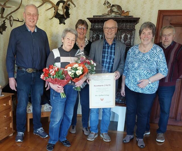 Geburtstag: Frau Faltl wurde zum 80. geehrt - Zwettl