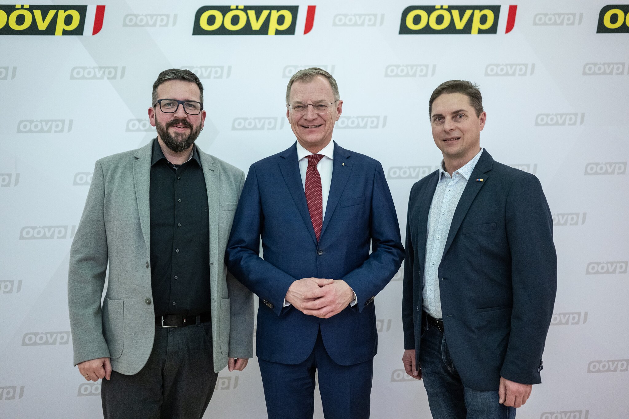 Austausch: Stelzer & Hiegelsberger hießen neue Parteiobleute willkommen ...