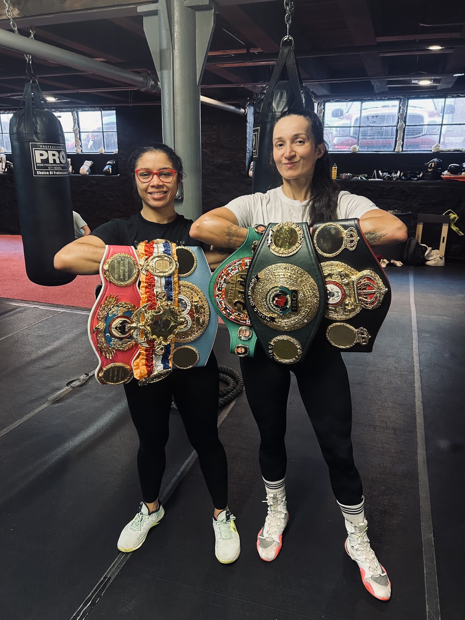 Bounce Fight Night: Vor dem WM-Fight boxte Michaela Kotásková in Chicago - Ottakring