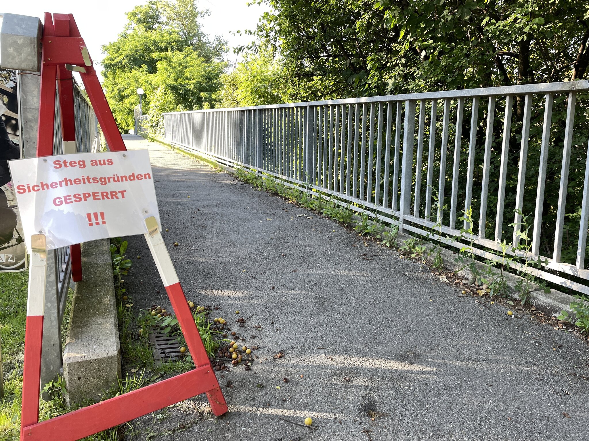 Baustart Ende 2024: Keine Zwischenlösung für Pongratz-Moore-Steg möglich - Graz