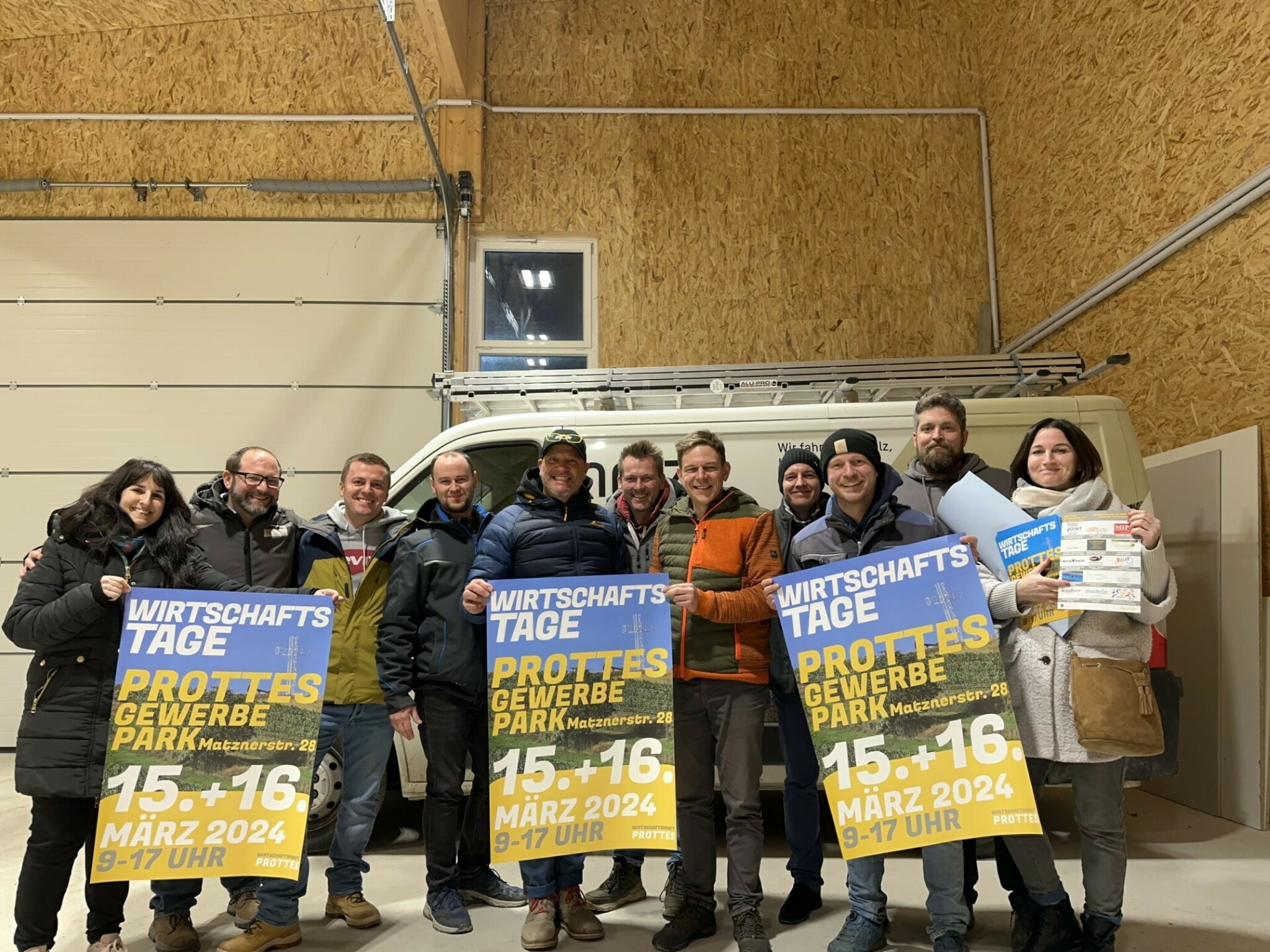 15 Aussteller präsentieren sich: Wirtschaftstage in Prottes - Gänserndorf