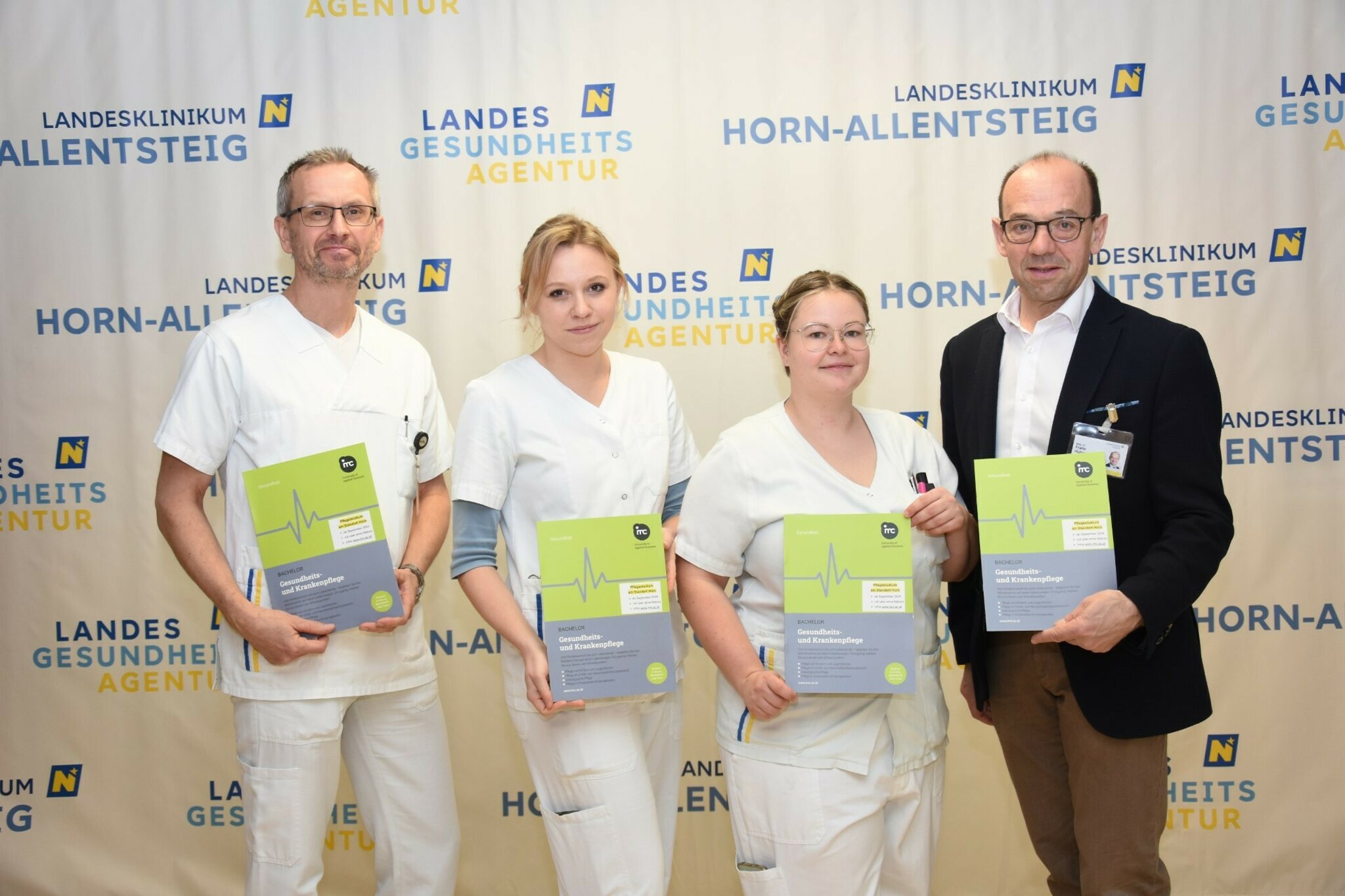 Horn: Klinikum Horn und IMC FH Krems stellen Pflegestudium vor - Horn