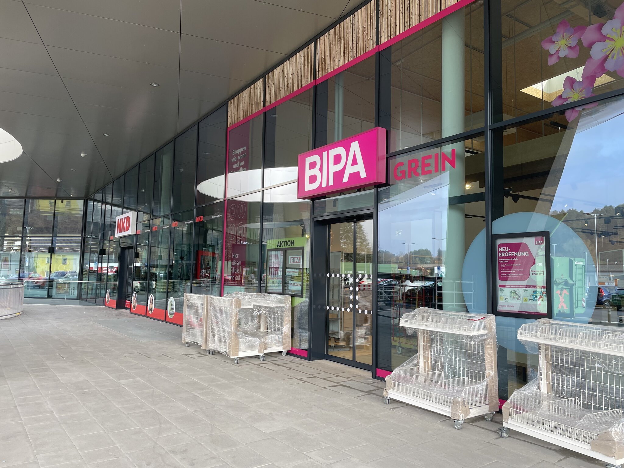 Bipa & Nkd: Neue Geschäfte in Grein sperren am 7. März auf - Perg