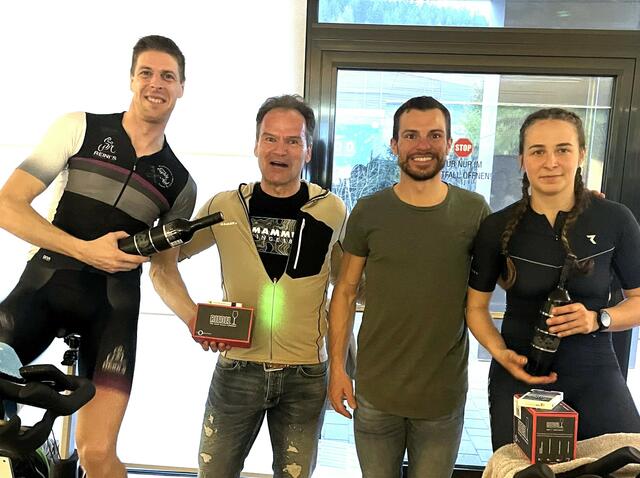 Spinngmarathon: 4.070 Euro für die Tiroler Krebshilfe beim 24h Spinning ...