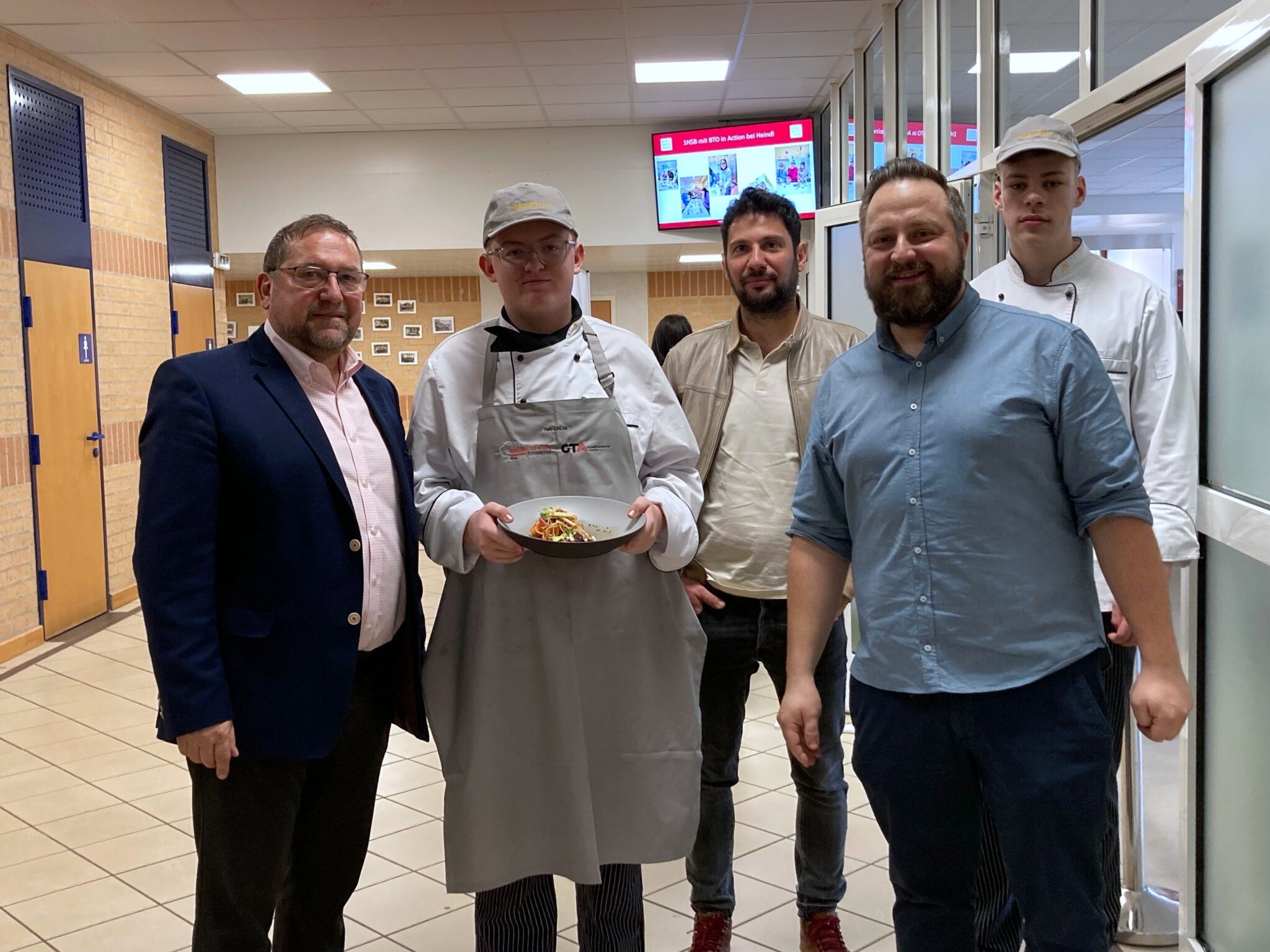 Daniel Gaal und Felix Cilhar qualifizierten sich für das große Finale ...