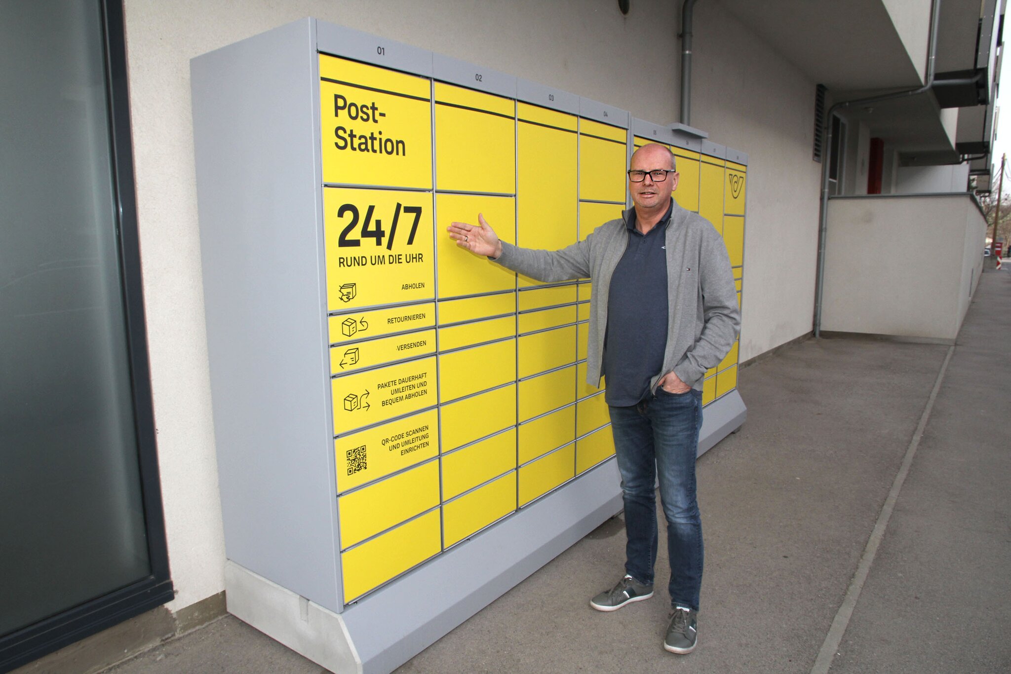 Zugang zu Postdienstleistungen: Neue Paketstation in Rannersdorf ...