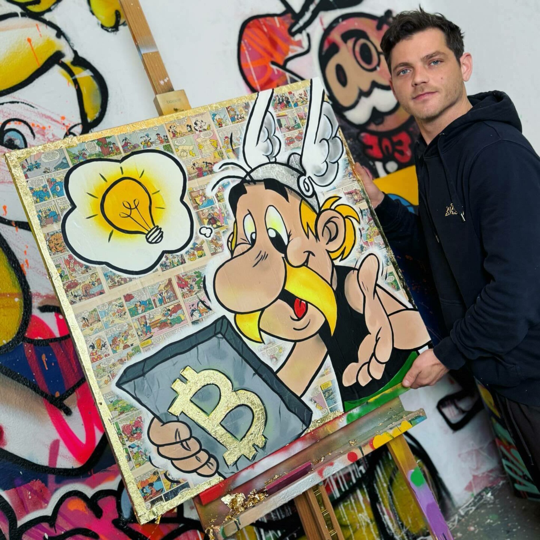 "The Future of Art": Stefan "Stebo" Temmel stellt am Merkur Campus aus ...