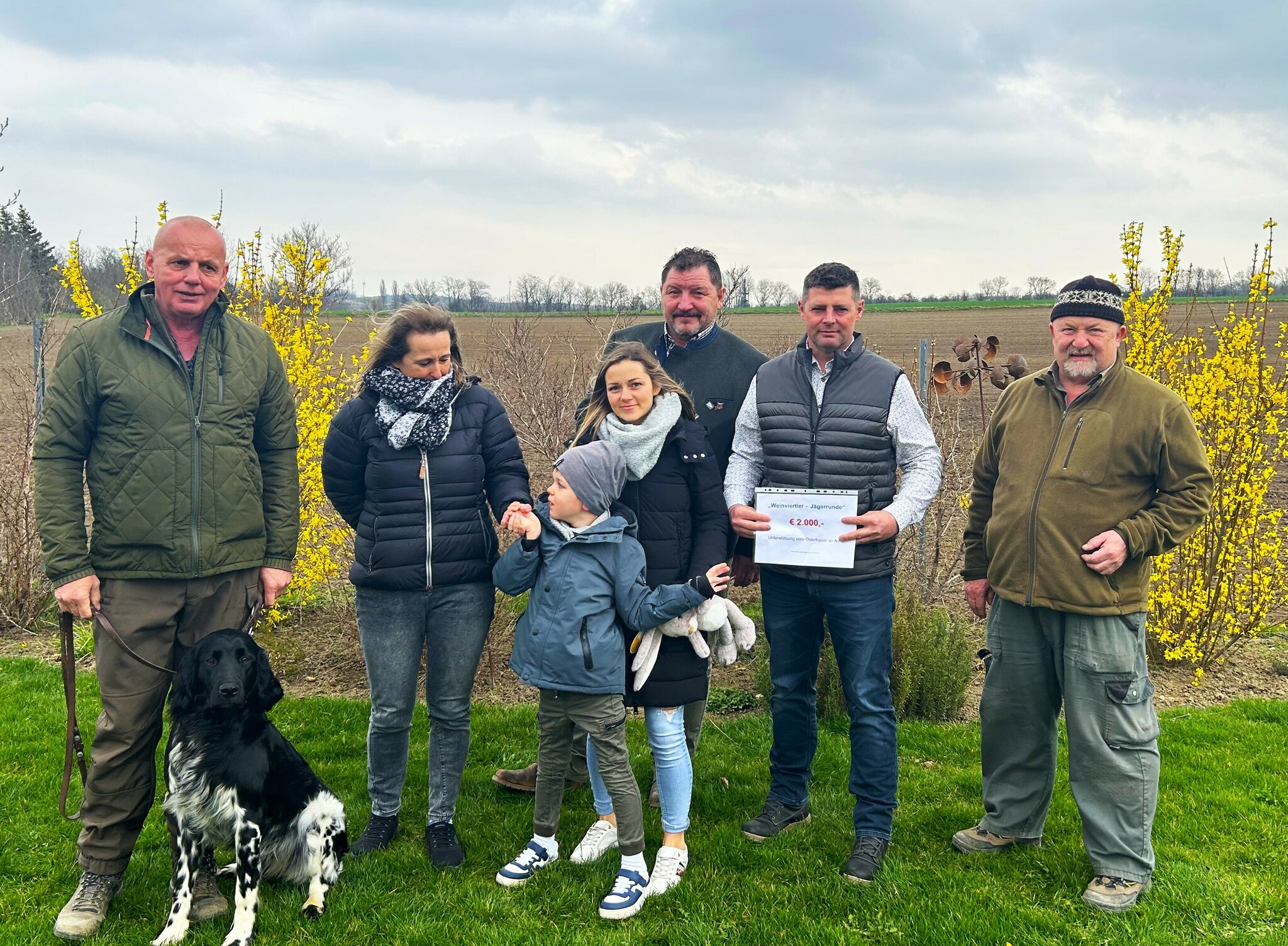 Die Jäger tragen ihr Herz am rechten Fleck: Großzügige Spende zur ...