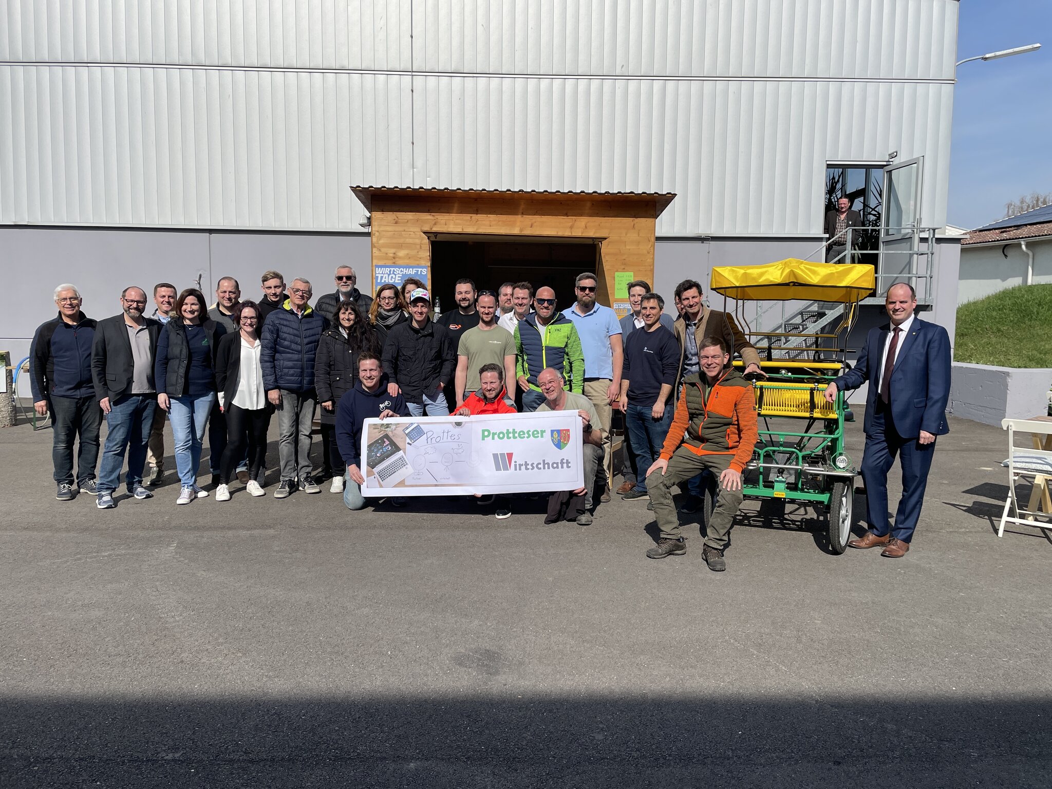 Erfolg für örtliche Unternehmer: Wirtschaftstage in Prottes - Gänserndorf