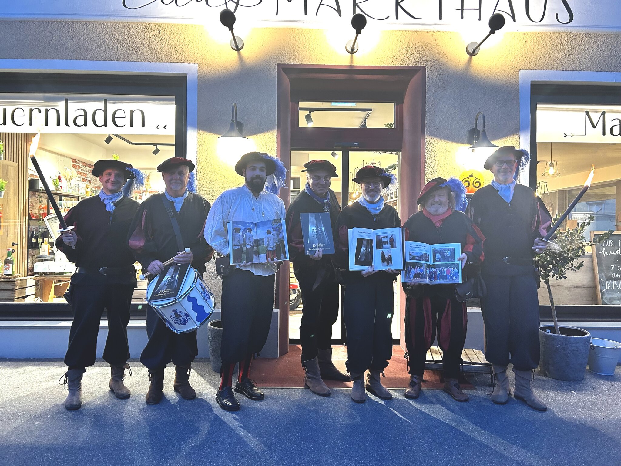 Landsknechte zu Gnas feiern Jubiläum: "Die Landsknechte zu Gnas" feiern ...