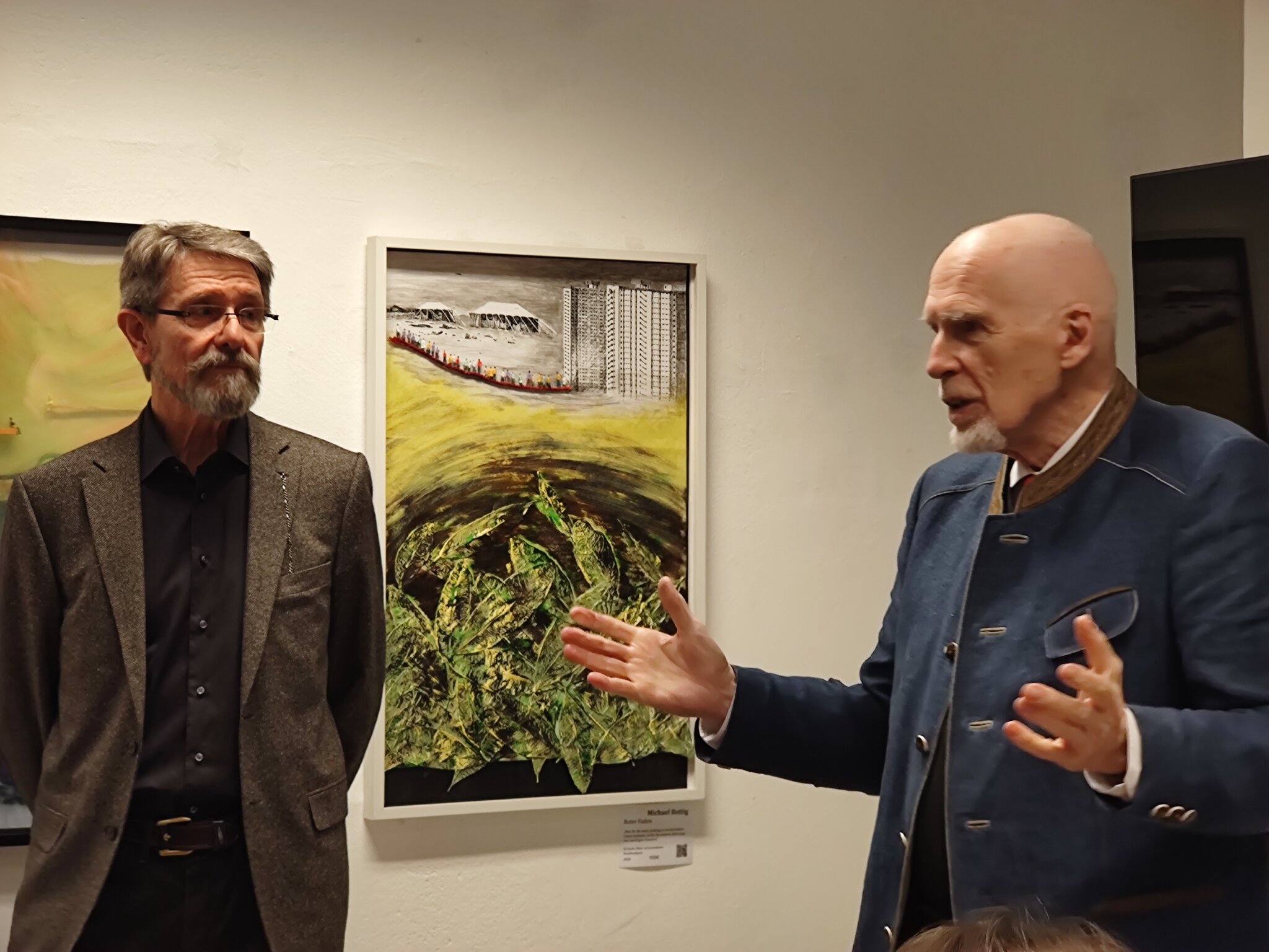 Ausstellung in der Stadtgalerie: "Verwerfungen" von Michael Bottig ...