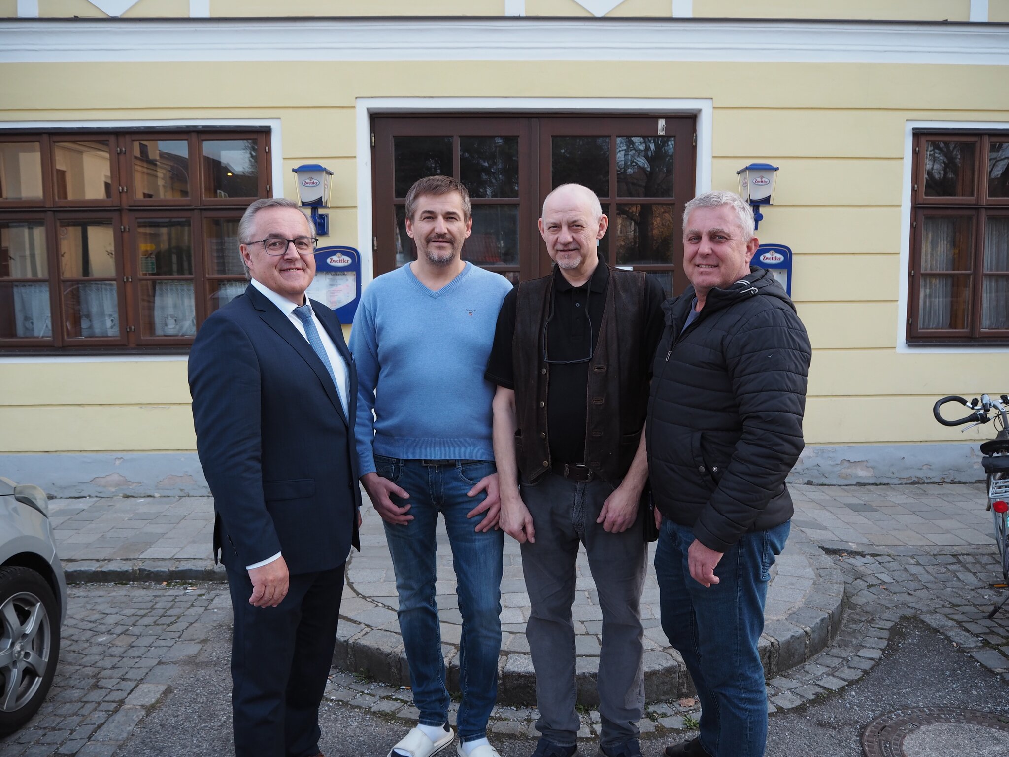 Neustart: Roman Rousal und Peter Zitek sind neue Pächter der Wildrast ...