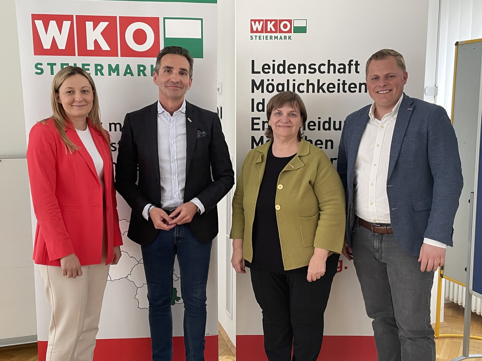 Neues Team im Einsatz: Frischer Wind für die Wirtschaftskammer Südsteiermark - Leibnitz