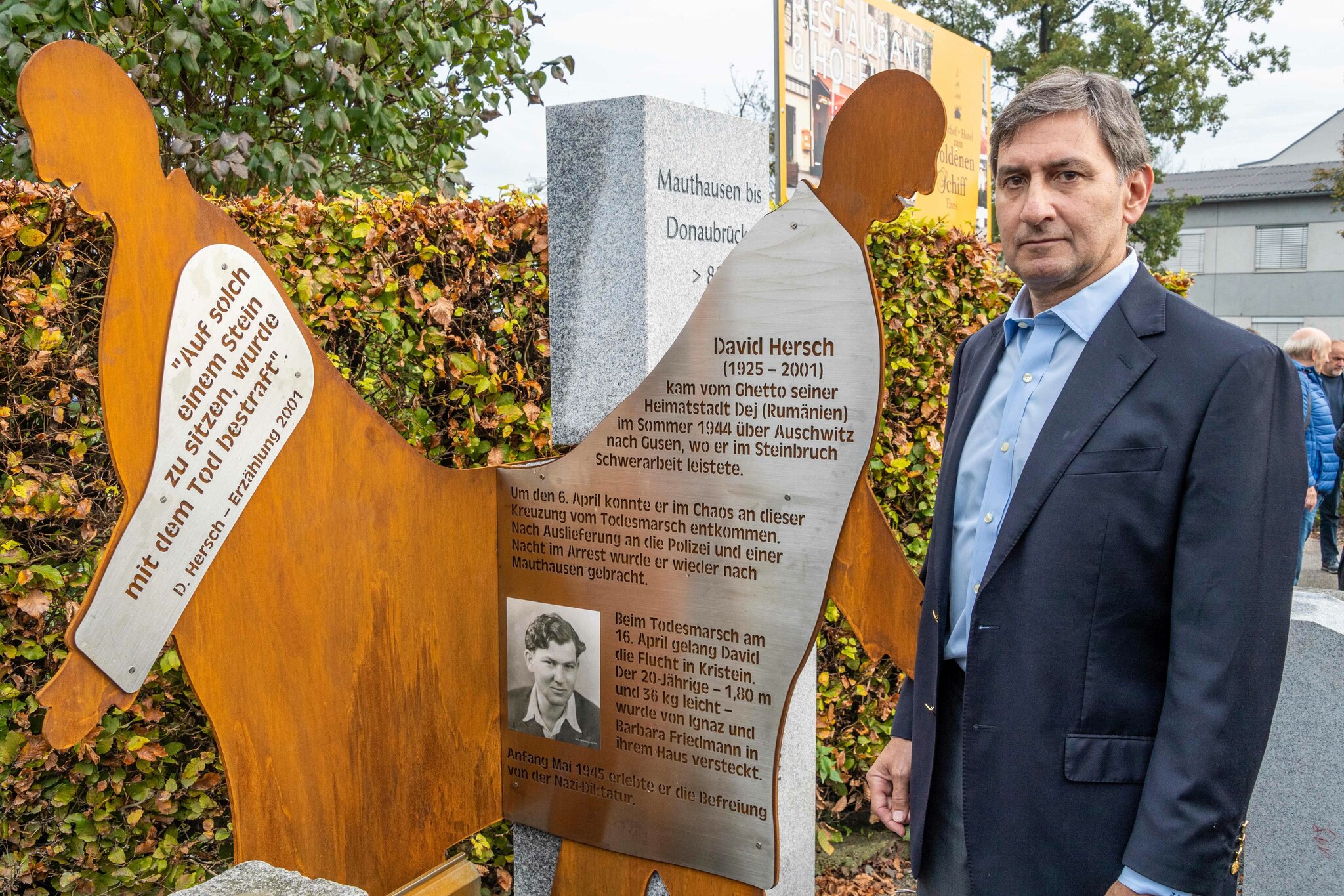 Welcome back, Jack Hersch!: David-Hersch-Gedenkmarsch und Lesung - Enns