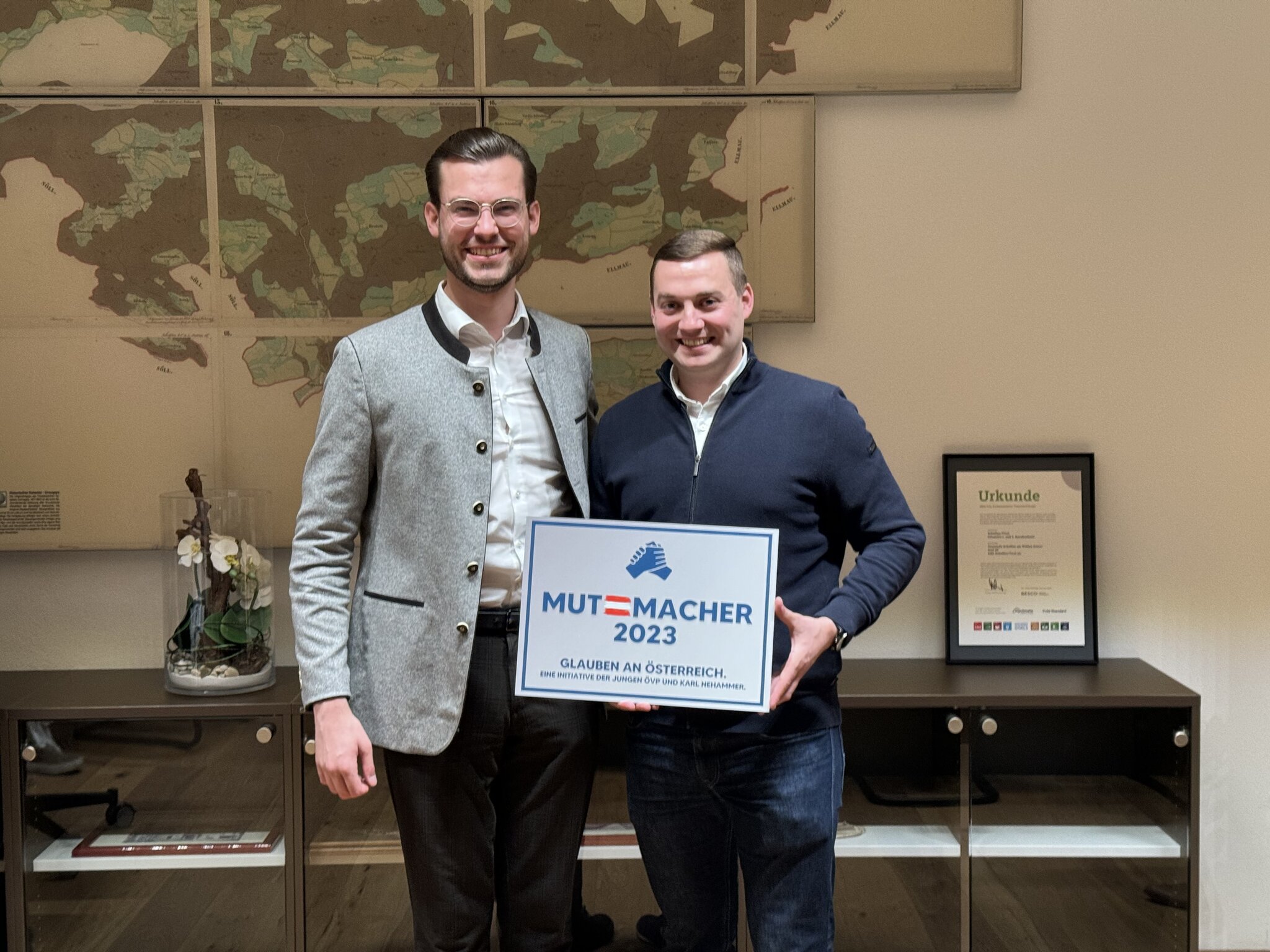 Politik: David Tischler als echter "Mutmacher" ausgezeichnet ...