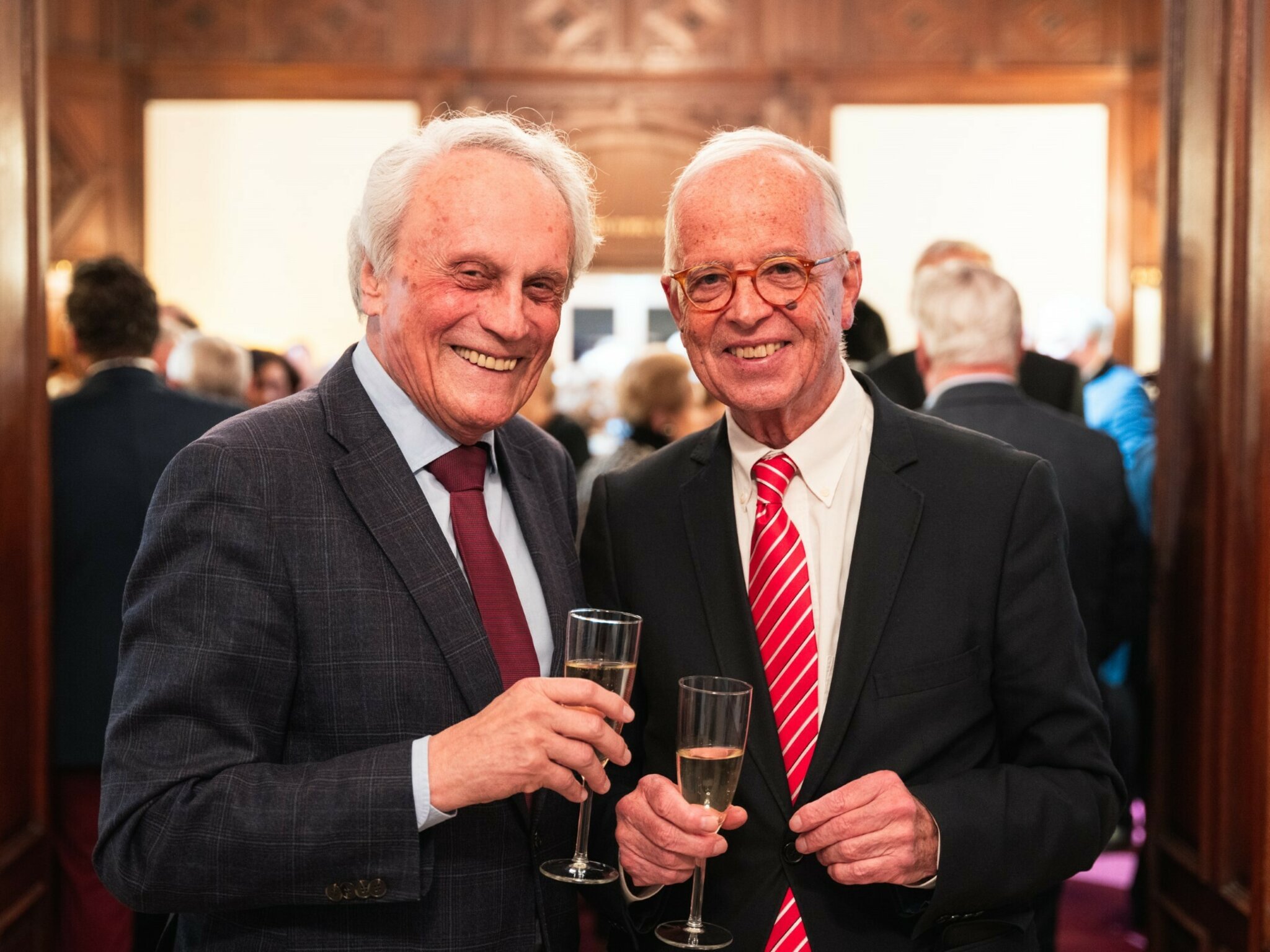 Geburtstag: Josef Höchtl gratuliert seinem Nachfolger Werner Fasslabend ...