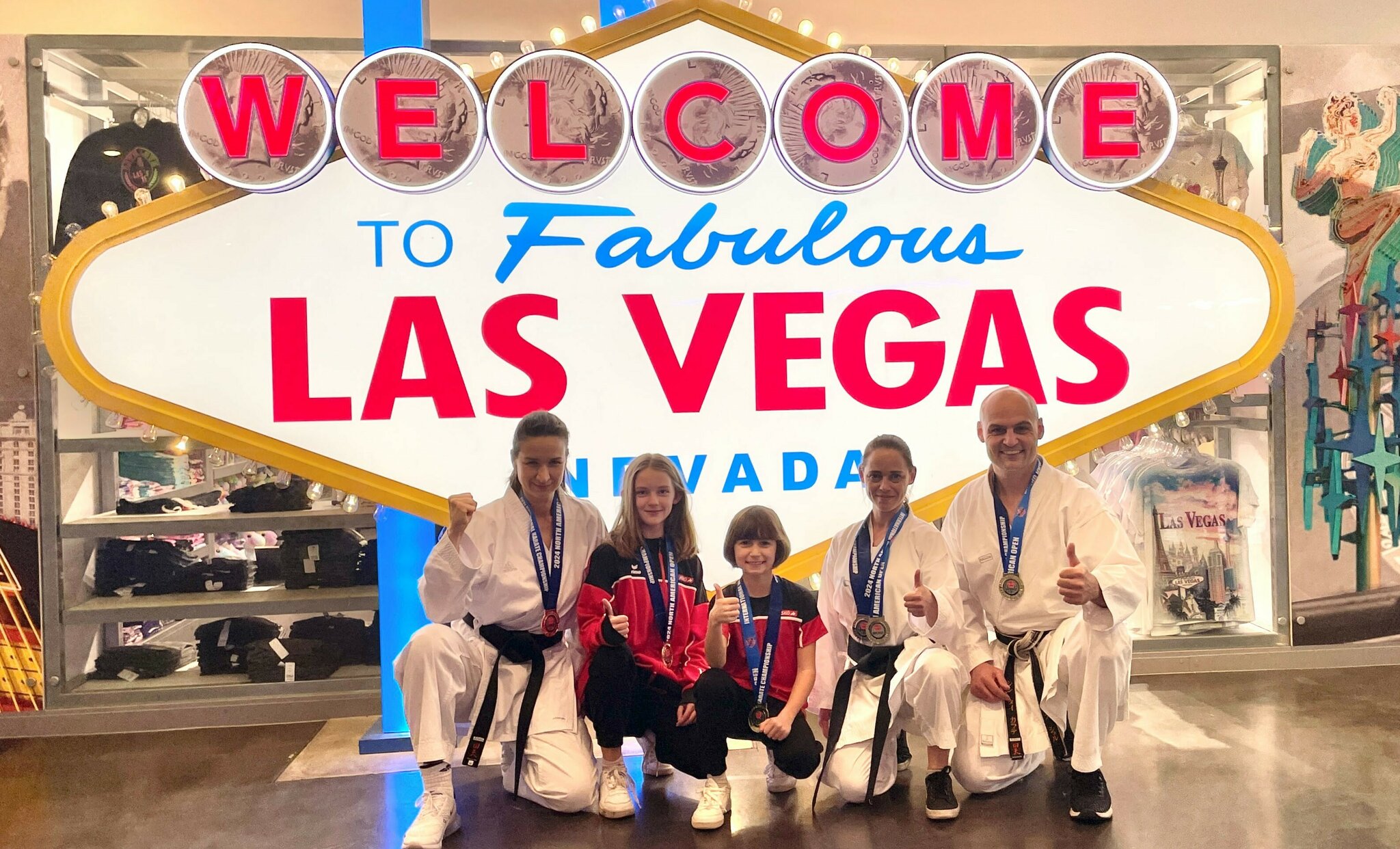 Karate: Shin Tai eroberte Las Vegas - Vöcklabruck