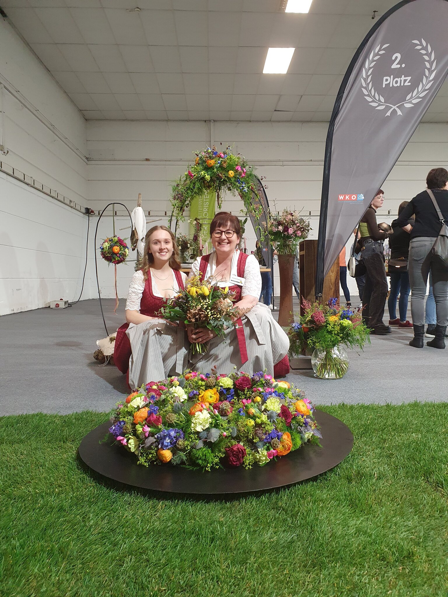 Blumenhaus Prielinger: 2. Platz beim Landes-Lehrlingswettbewerb - Kirchdorf