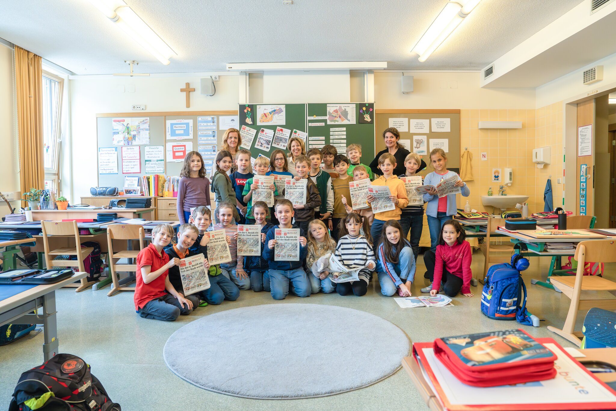 MeinSchulBezirk: Die Schüler der Volksschule St. Marien entdecken ...