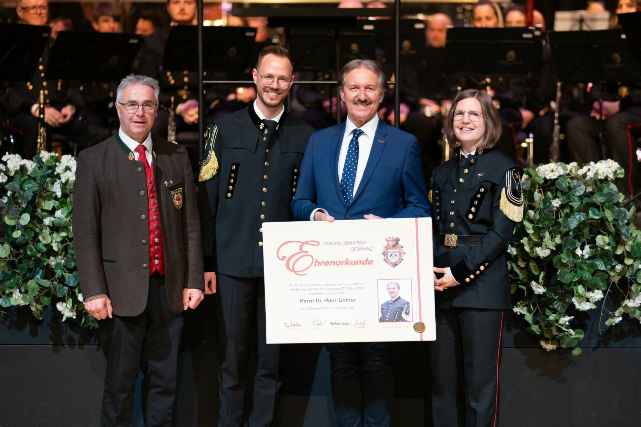 Schwaz: Ehrenpräsidentschaft für Bürgermeister a. D. Dr Hans Lintner ...