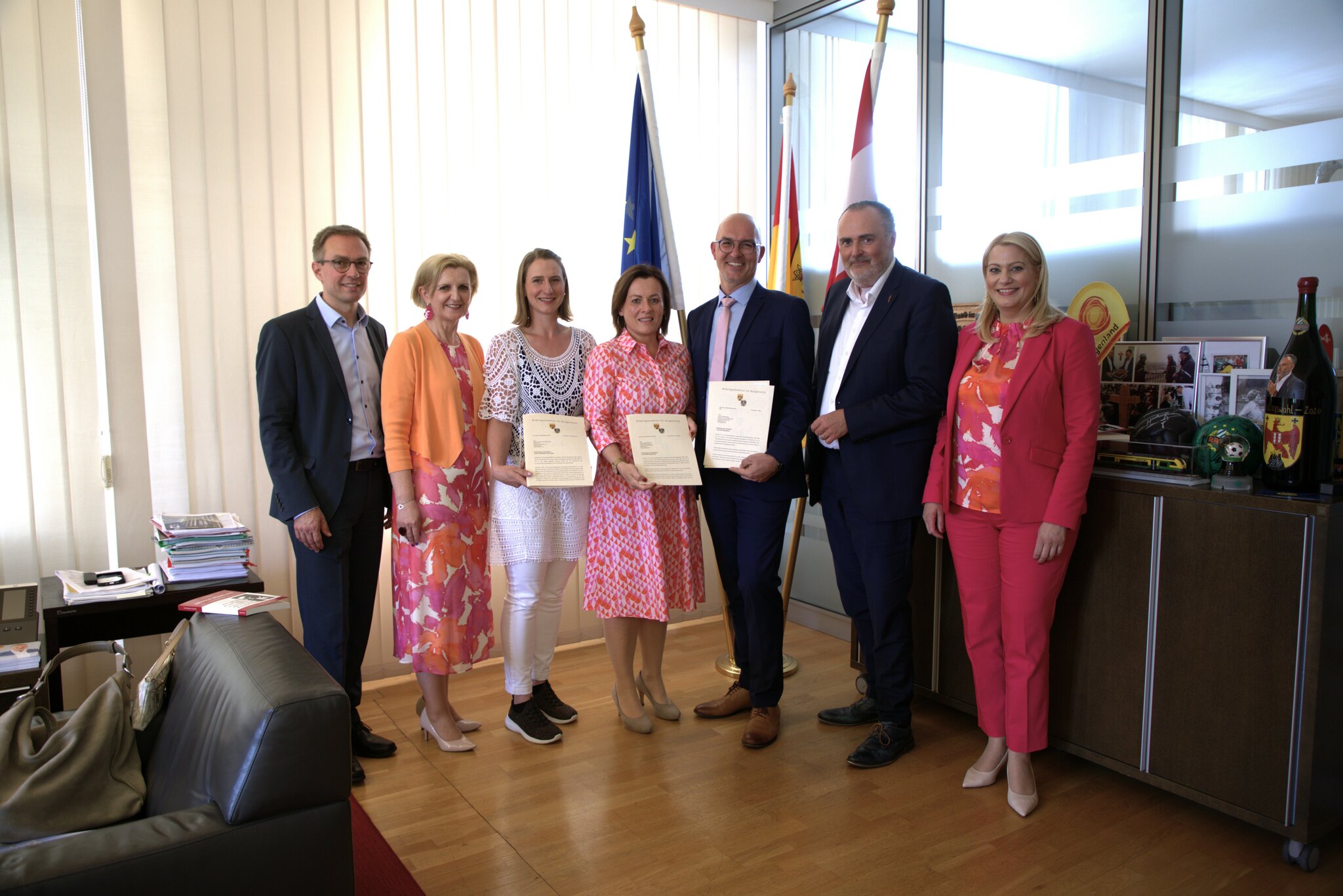 Burgenland: Drei neue Schulleiter erhielten das Dekret von Doskozil ...