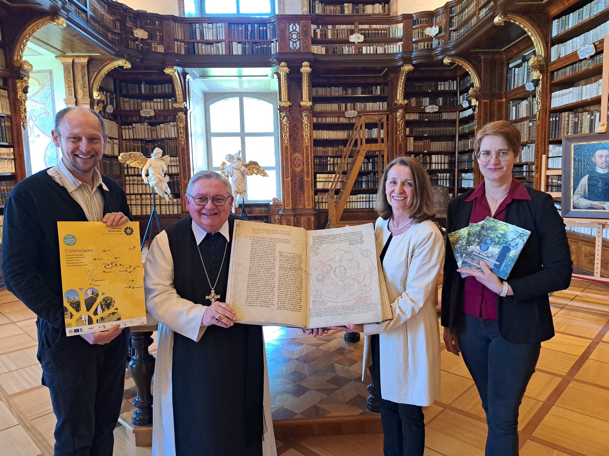 Stift Zwettl: Cisterscapes erhält das Europäische Kulturerbe-Siegel - Zwettl