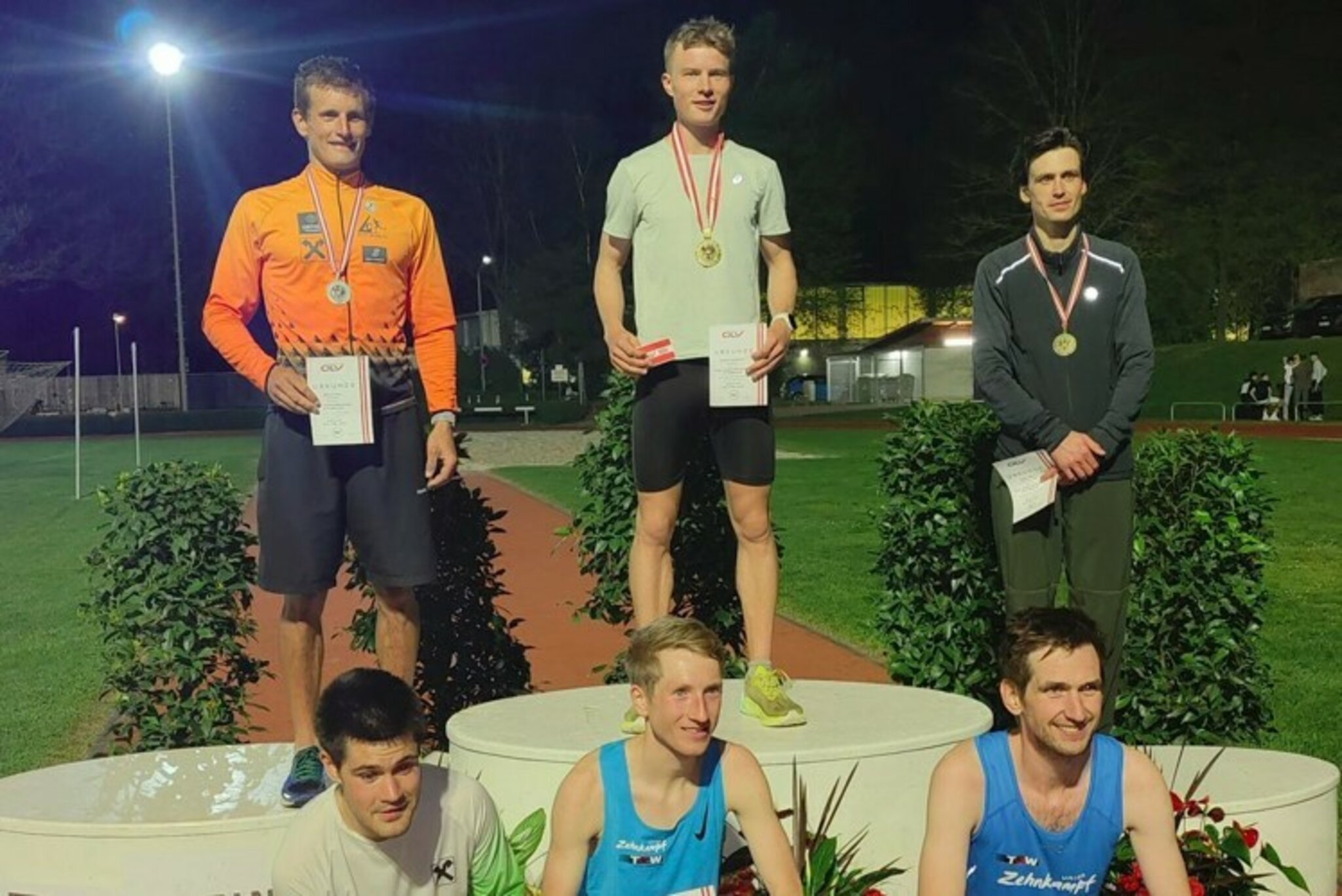 LAC Amateure Steyr: Valentin Pfeil vom LAC läuft auf den dritten Patz - Steyr & Steyr Land