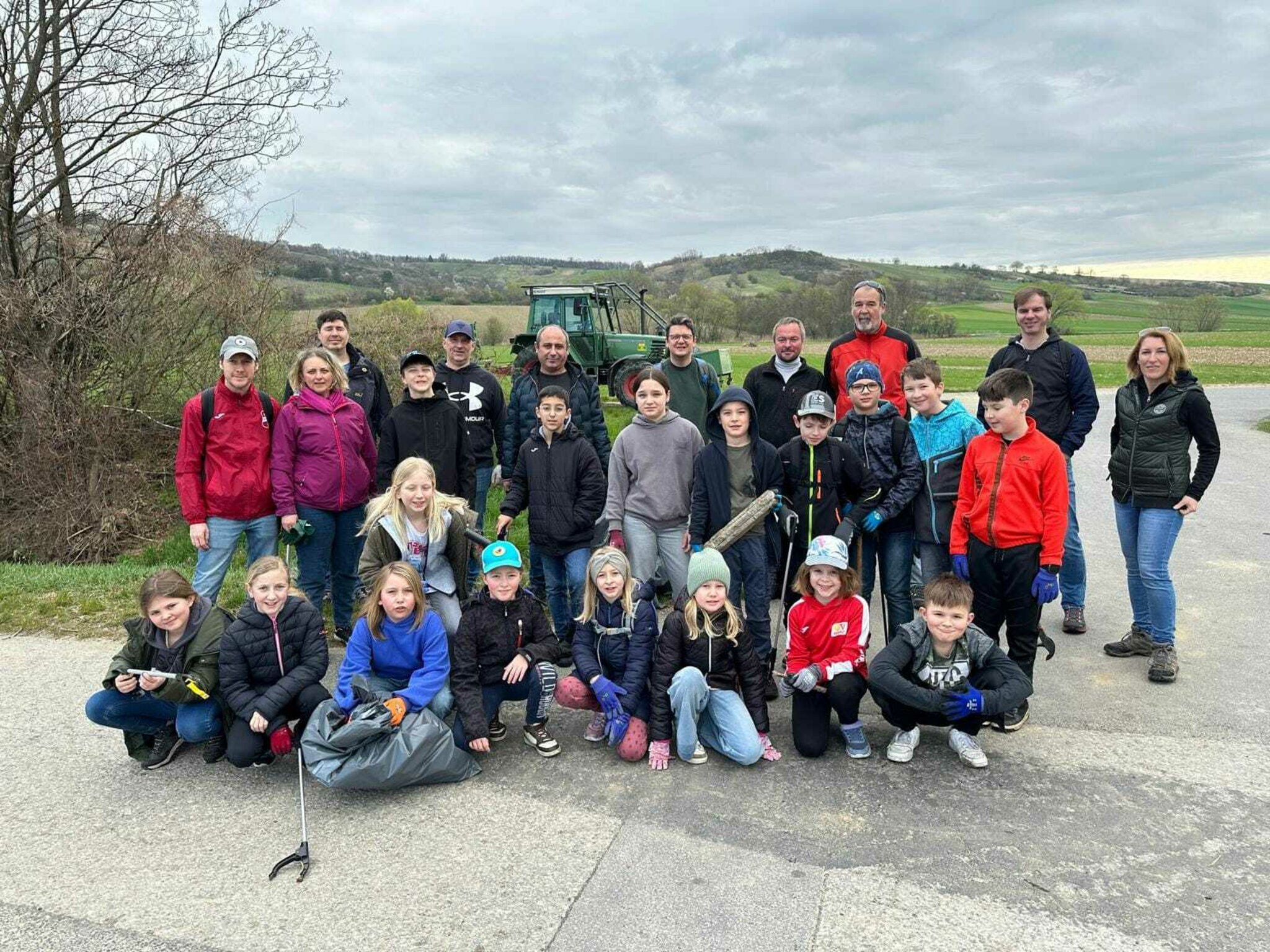 Ortsreportage Marz: Die Marzer Bevölkerung reinigte gemeinsam die Flur ...