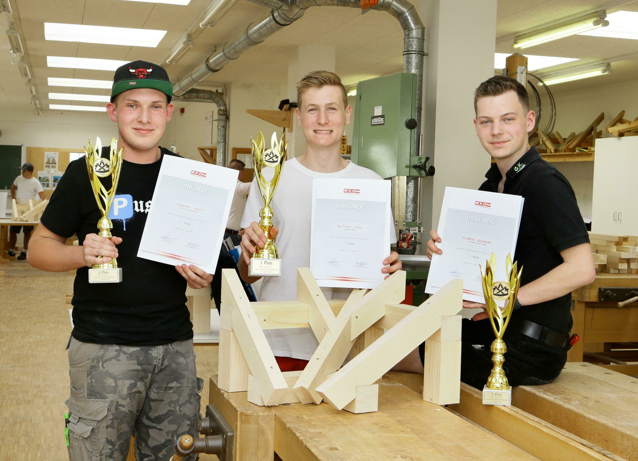 Matthias Gingl: Bester Jung-Zimmerer des Burgenlands lernt in Minihof ...