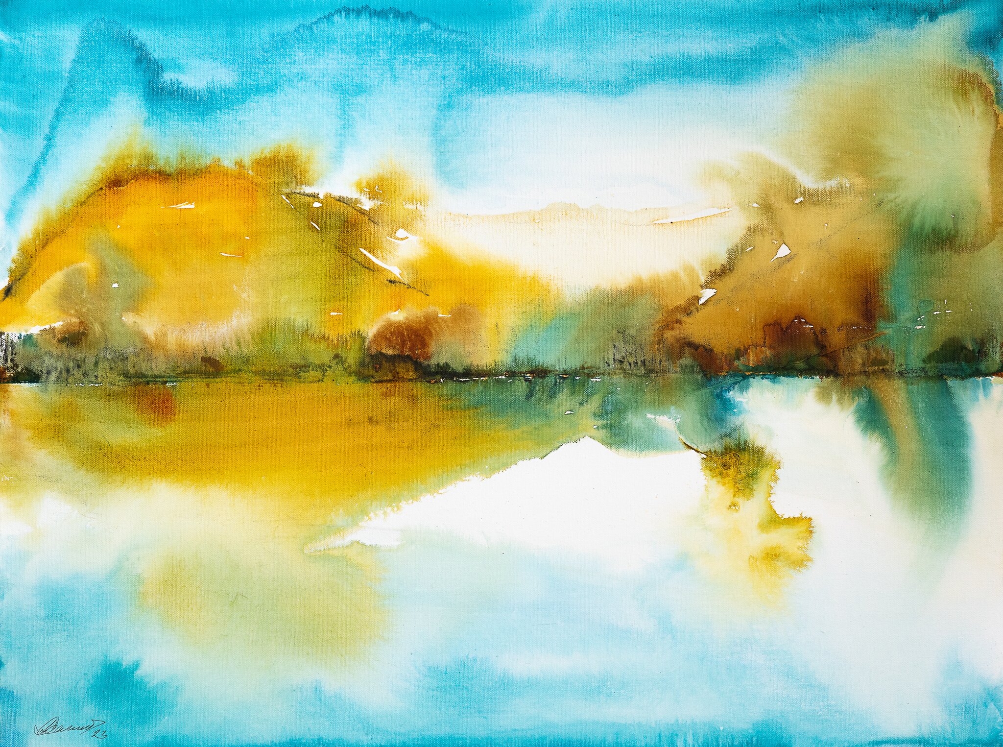 Mensur Cajlakovic: Ausstellungseröffnung Landschaftsvisionen in ...