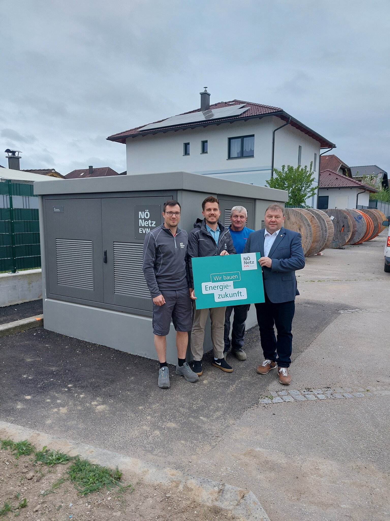 Netz NÖ: Neue Trafostation in Ruprechtshofen errichtet - Melk