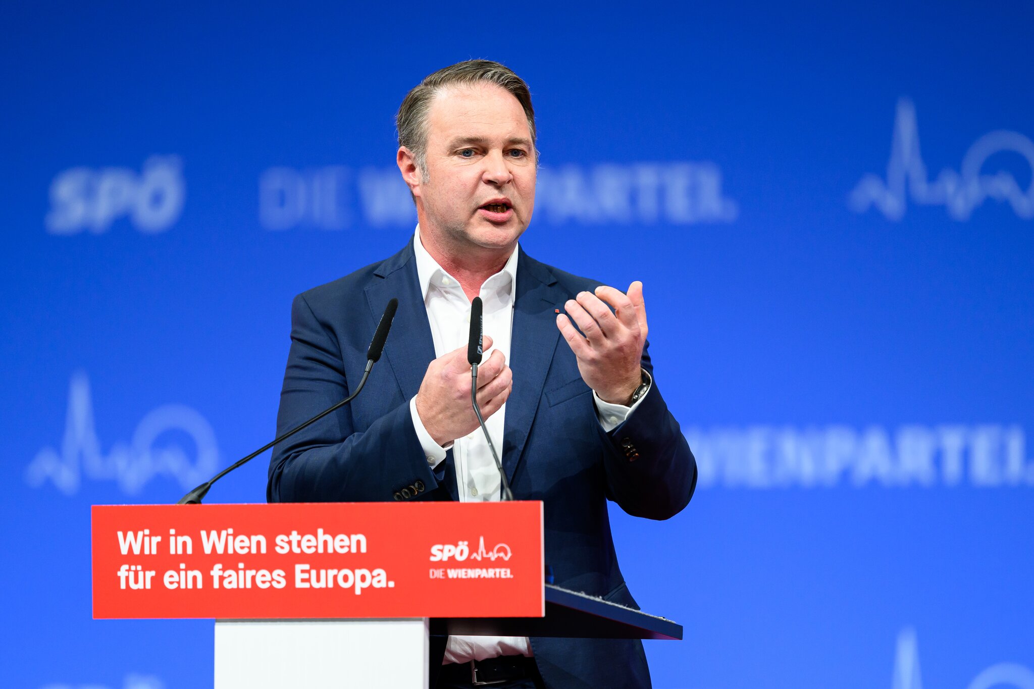 Babler bei Wiener Landesparteitag: "SPÖ ist einzig glaubwürdige Partei ...