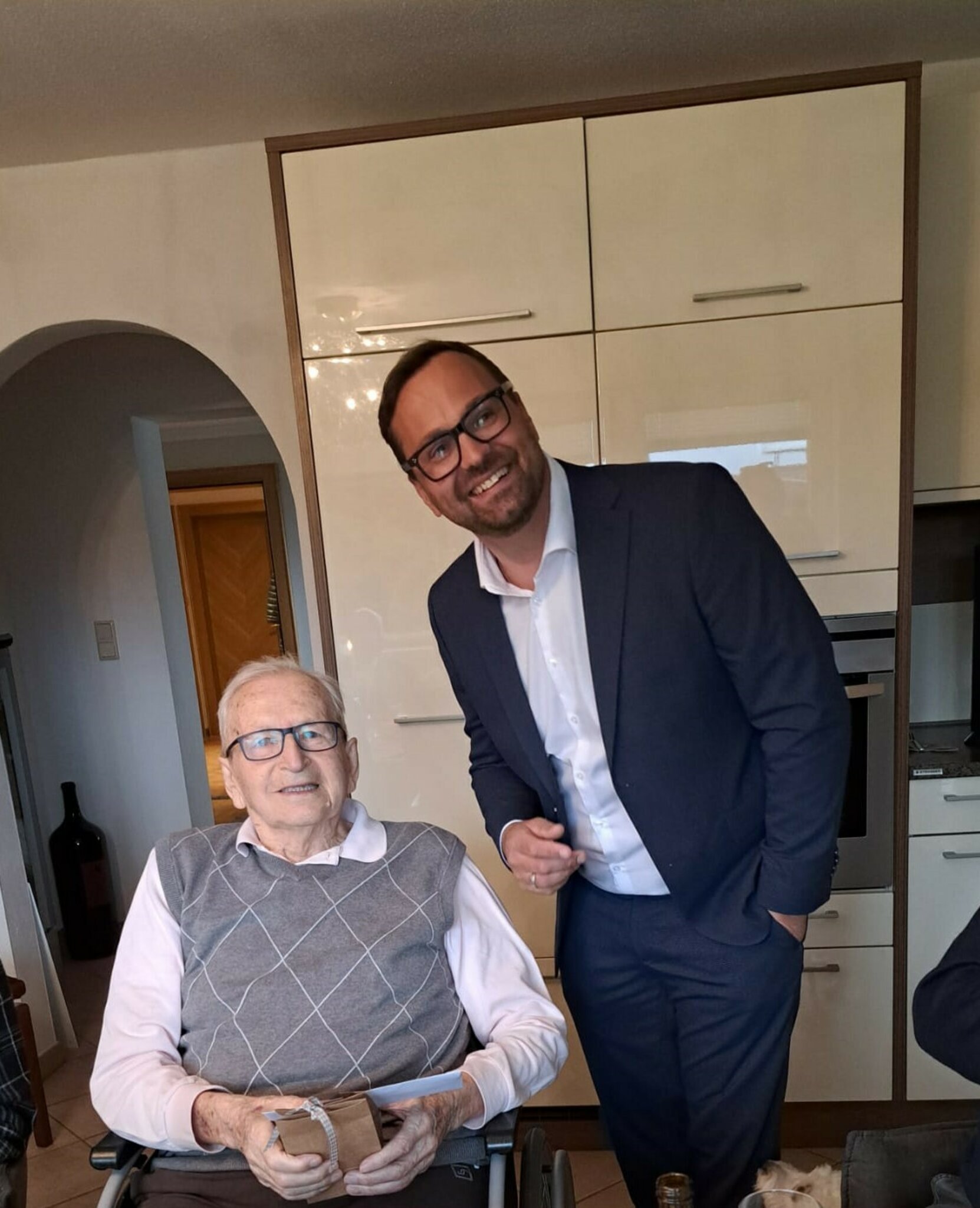 Wildermieming: Volgger Josef feiert seinen 95er - Telfs