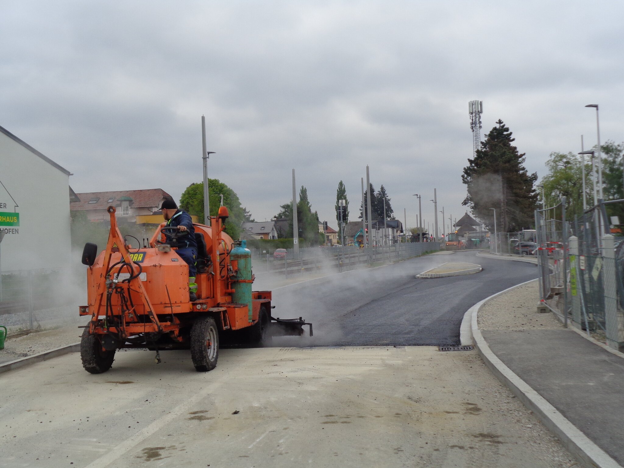 Freigabe Straße: Freigabe der Lastenstraße in Mattighofen - Braunau